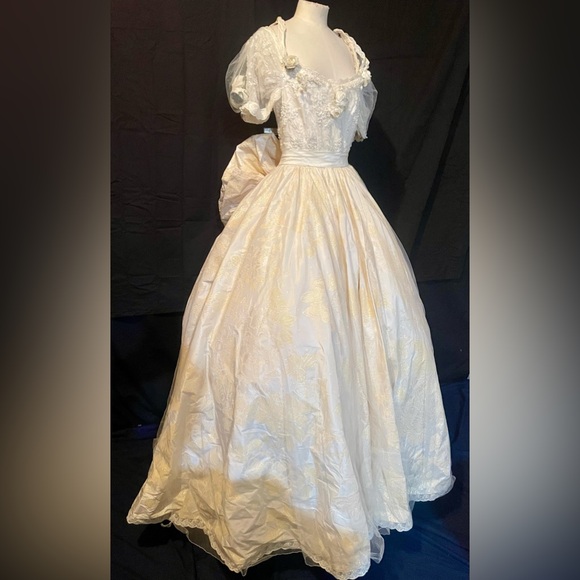 Louise Hamlin Wright | Dresses | Wedding Dress Gown Ivory 6 Louise ...